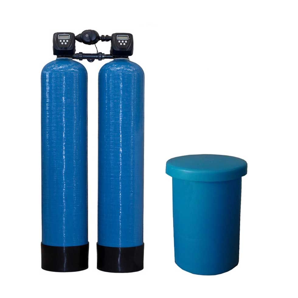 Duplex Water Softener with Clack WS1.25 CI Digital Controller 1" | GAPS Water Treatment Treatment