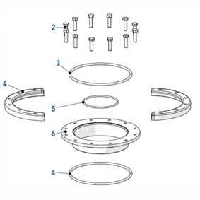 Fleck 18041 Tank Adapter 3900 Top Mounted Threaded 6" – GAPS Water ...