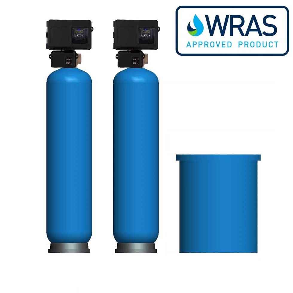 Fleck 2910 NXT or ES2050 Duplex Meter Controlled Softener kit 2" 4.1 ...