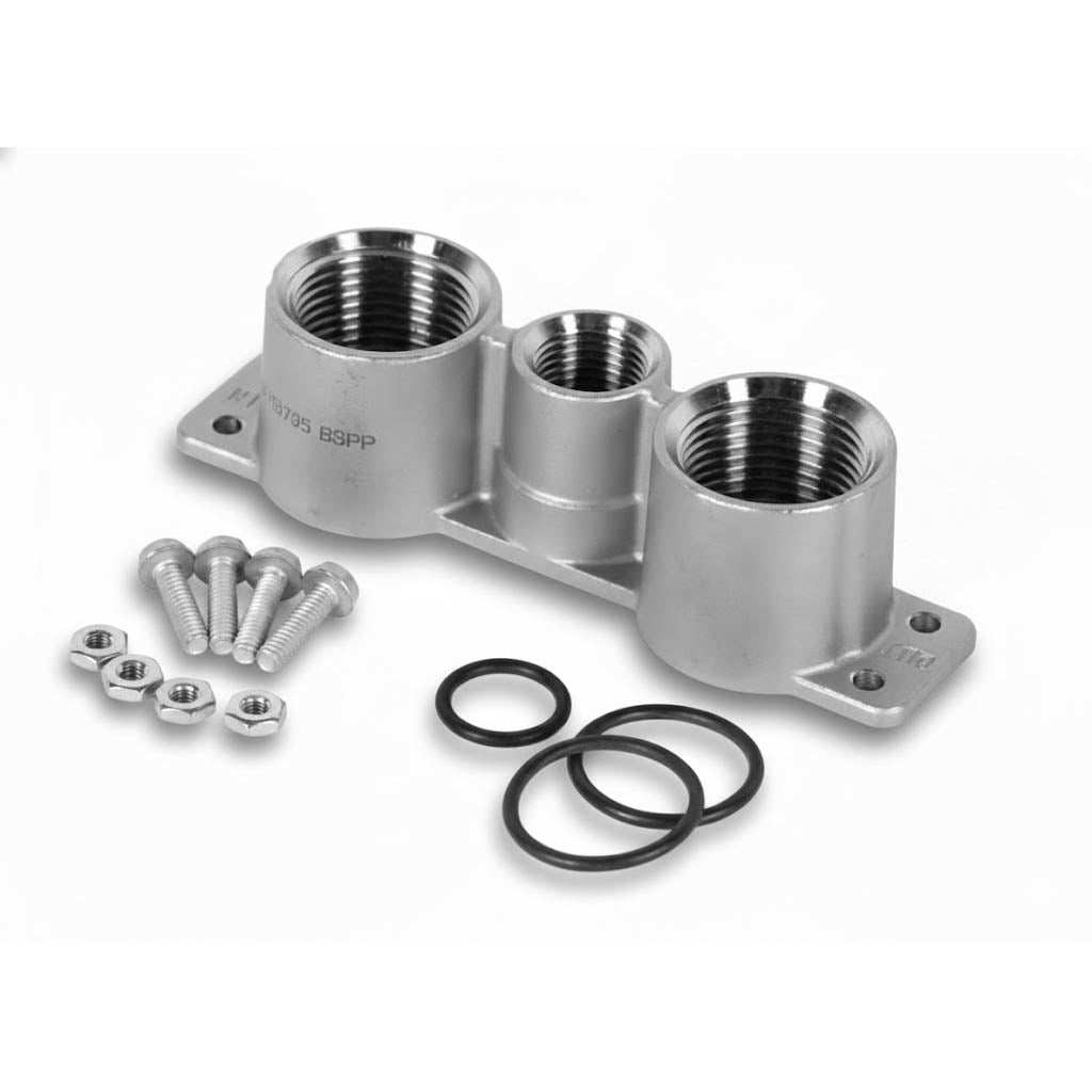 Autotrol 3023747 Piping boss “1 BSPT stainless steel - ½" BSPT drain ...