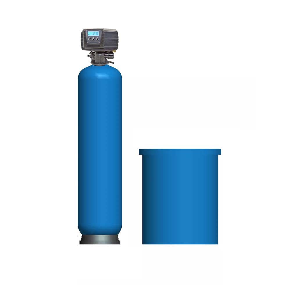 Fleck 5600 SXT Simplex Meter Controlled Softener kit 3/4" 0.4 -3.0 m³ ...