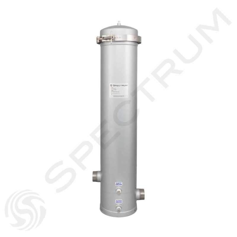 SPECTRUM Inox 5 x 30" Multi Round Stainless Steel Filter Housing 2" BS ...