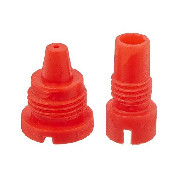 Fleck 29142 - Injector Nozzle and Throat #0 Red – GAPS Water Treatment