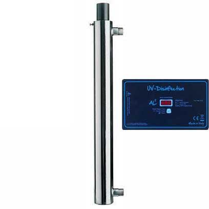 Sita UV 405C AL2 Ultra Violet System 30 l/min 3/4" Male Connection ...