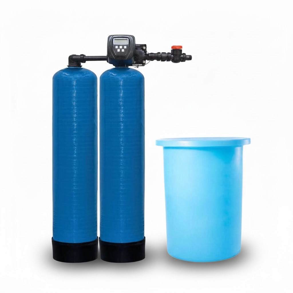 Duplex Nitrate Reduction System with Clack WS1CITT (1.7 - 6.2 m³/hr ...